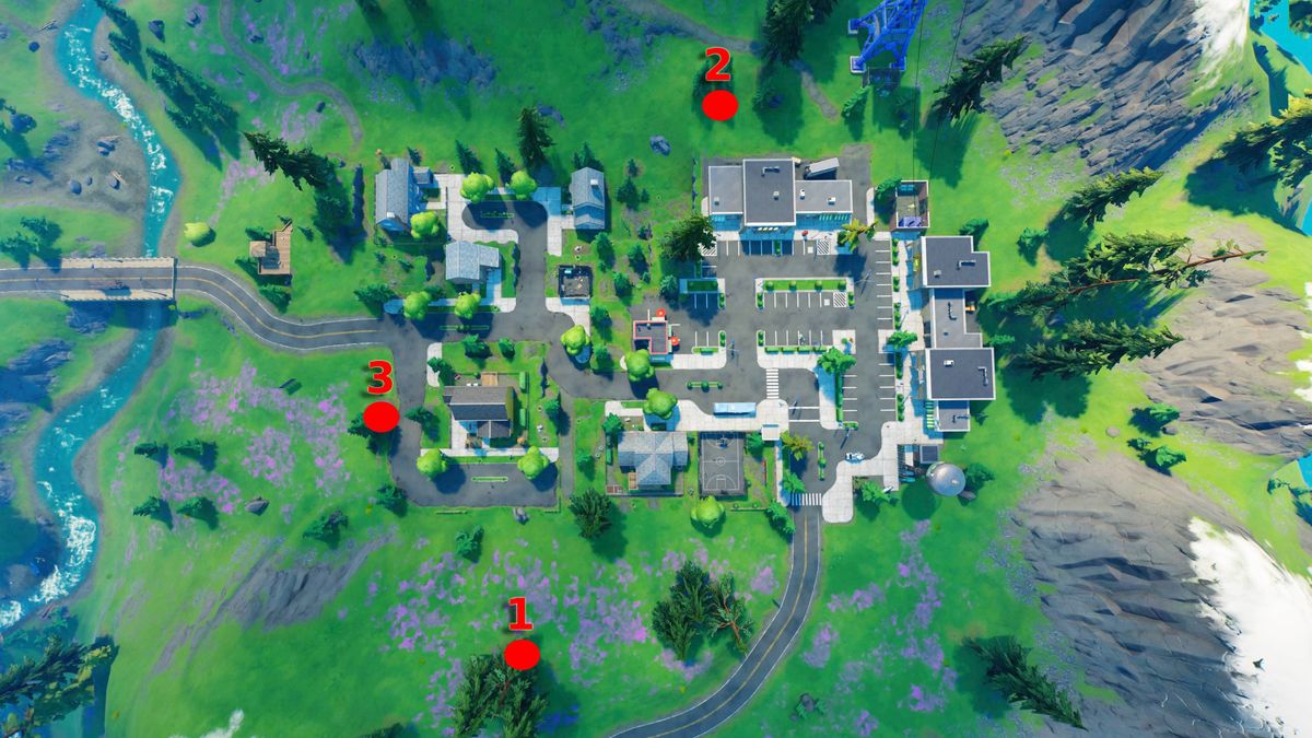 Fortnite: Place video camera at different Landing Ship locations ...