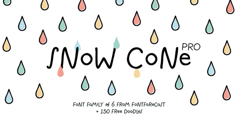 Font of the day: Snow Cone Pro | Creative Bloq