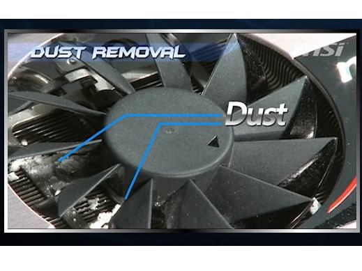 MSI unveils self-cleaning graphics card | TechRadar