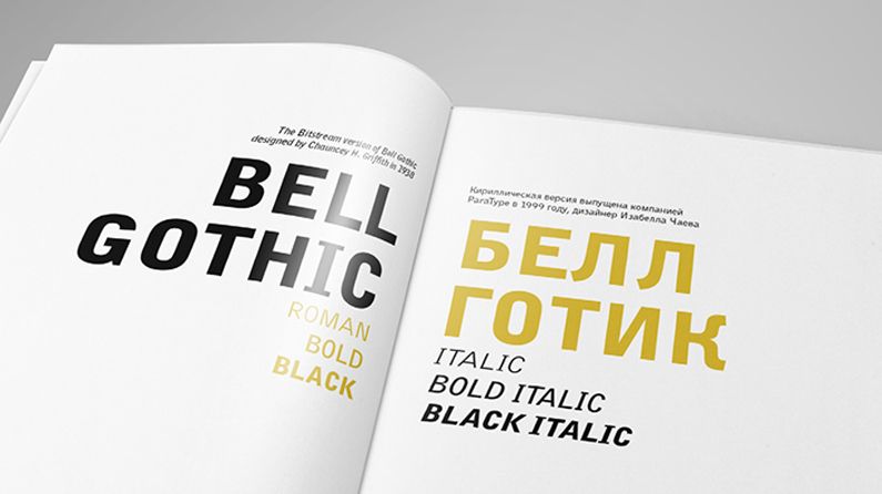Font of the day: Bell Gothic | Creative Bloq