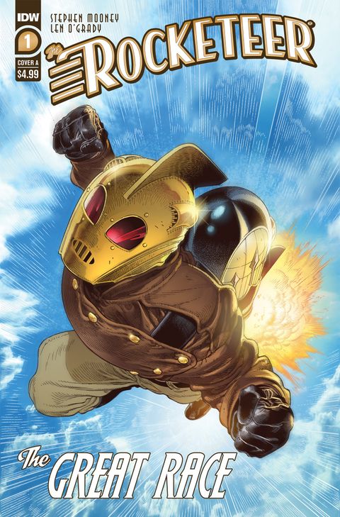 IDW honors 'The Rocketeer' 40th anniversary with daring new comic book ...