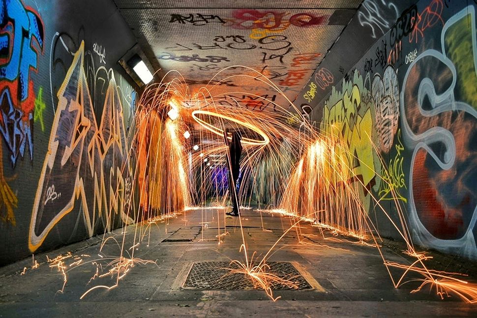 Spark your creativity! Spin wire wool for captivating long-exposure low ...