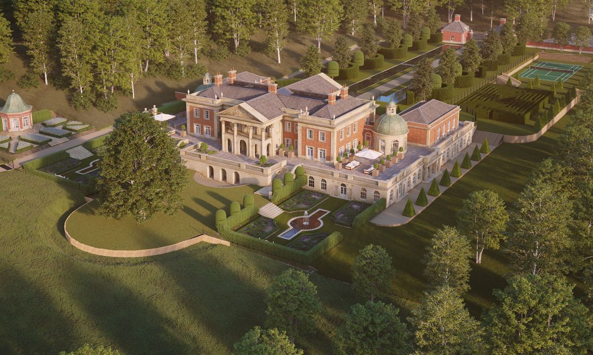 Is this Britain's largest self build at a whopping 32,515 square foot ...