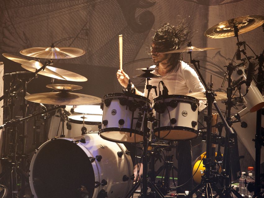 Stone Sour's drum setup in pictures: Roy Mayorga shows off his kit ...