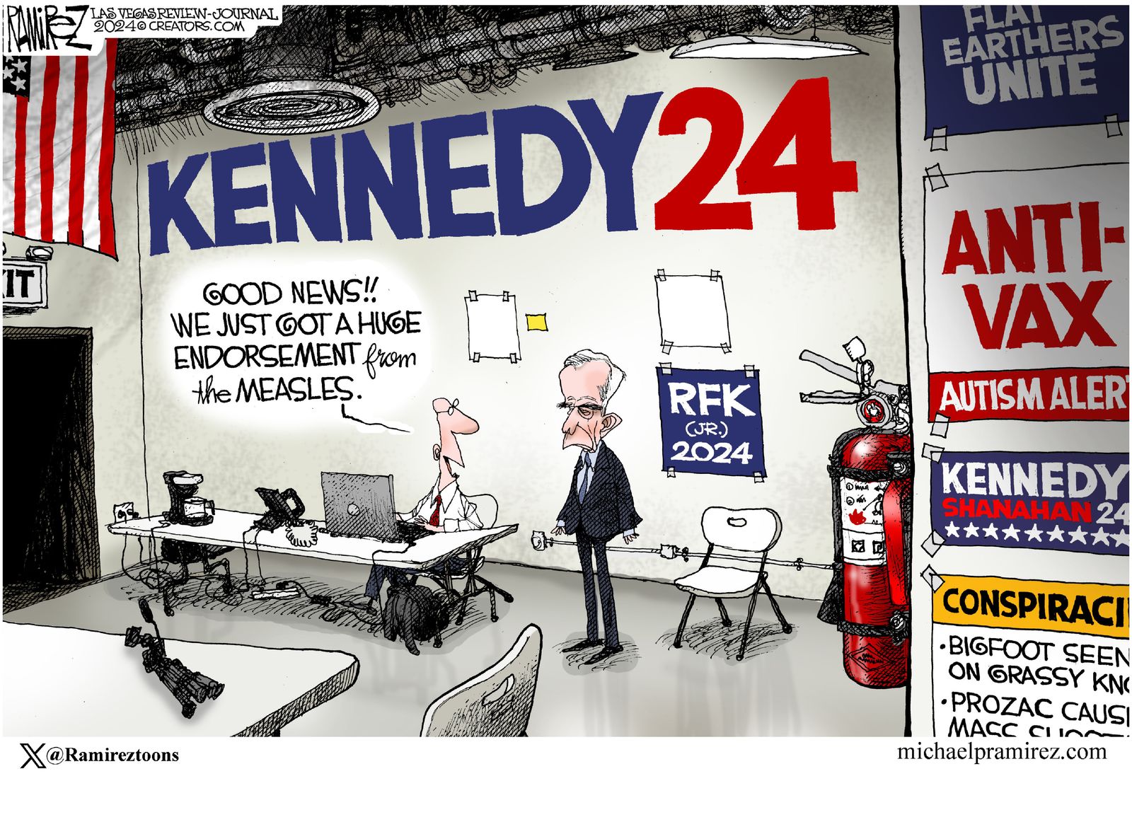 Today's political cartoons - April 1, 2024 | The Week
