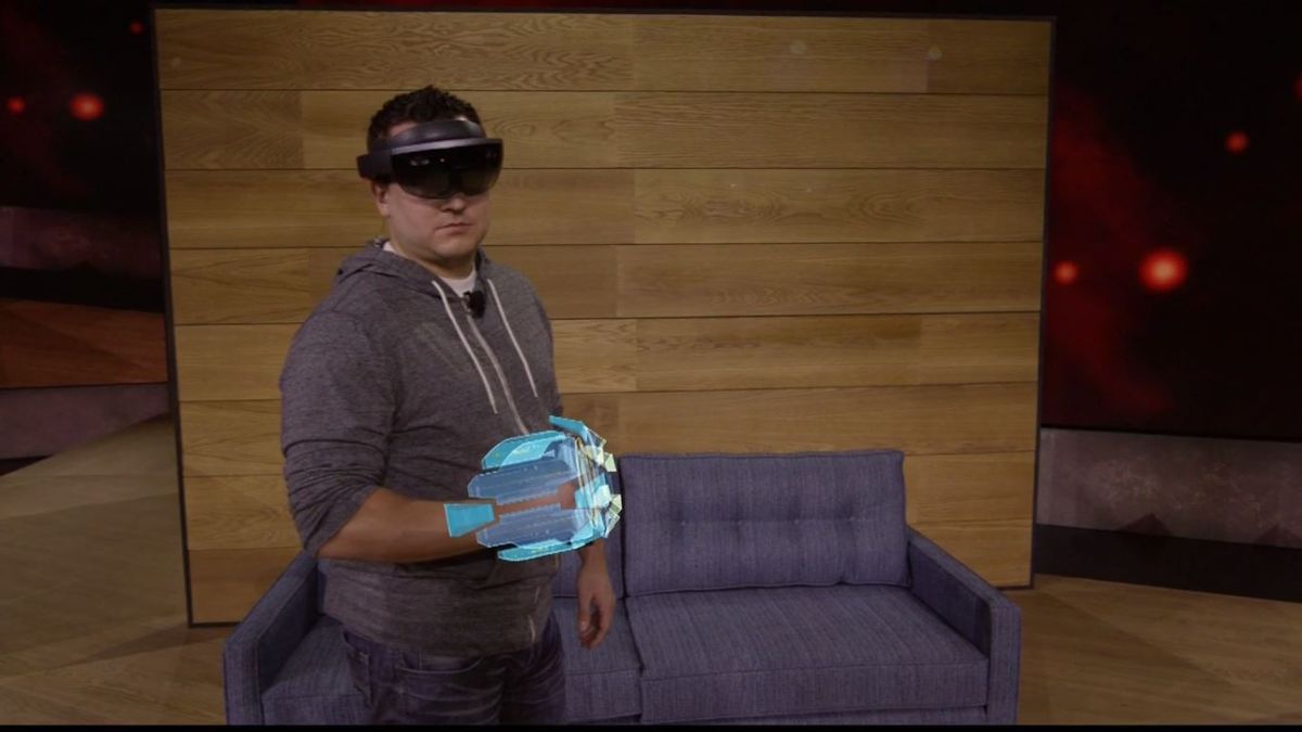 Microsoft unveils wearable holograms in Project X-Ray for HoloLens | PC ...