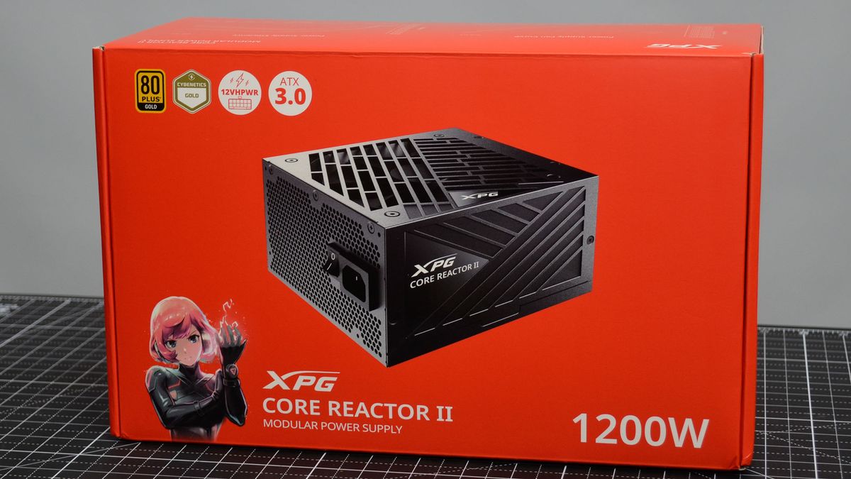 XPG Core Reactor II 1200W ATX 3.0 80 PLUS Gold review: a midrange ...