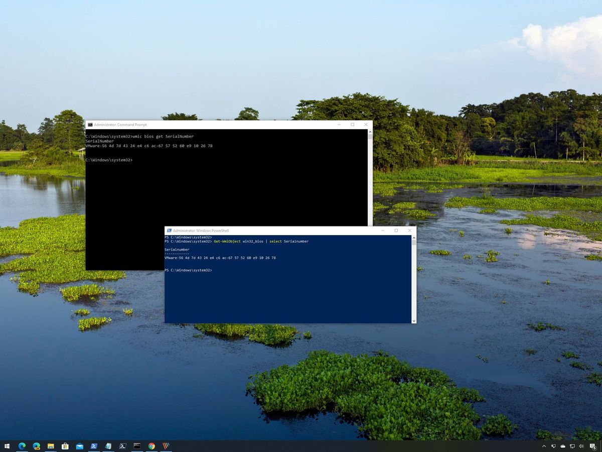 How To Find Computer Serial Numbers On Windows 10 Windows Central