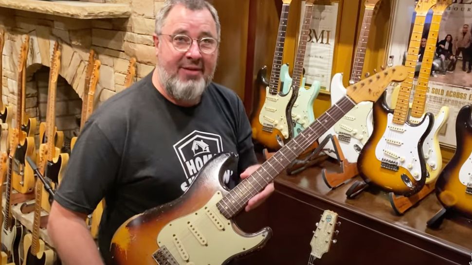 Vince Gill shows you the four guitars from his incredible collection he ...