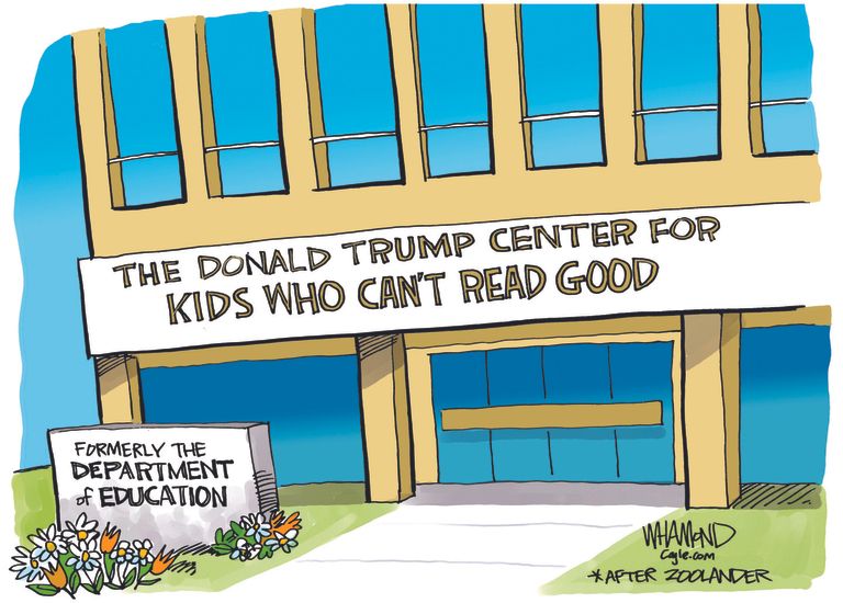 5 hilariously cutting cartoons about the Department of Education | The Week