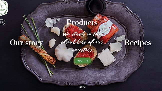4 great examples of food websites | Creative Bloq