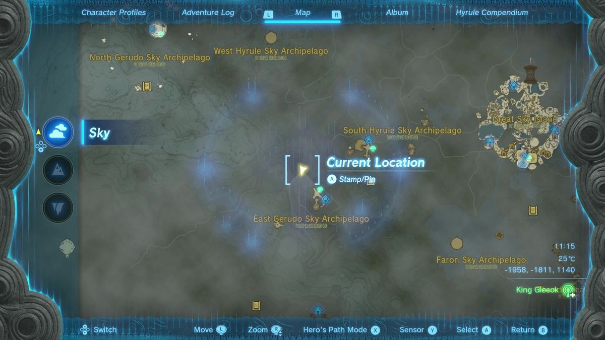 All Zelda Tears of the Kingdom Sage's Will locations | GamesRadar+