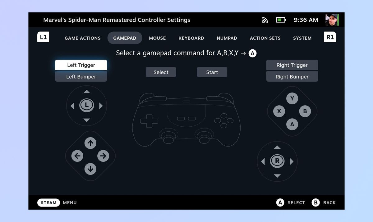 How to customize your controller layout on the Steam Deck | Tom's Guide