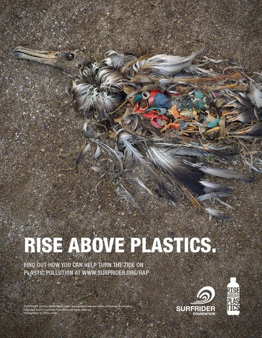 Creative print ads target plastic pollution | Creative Bloq