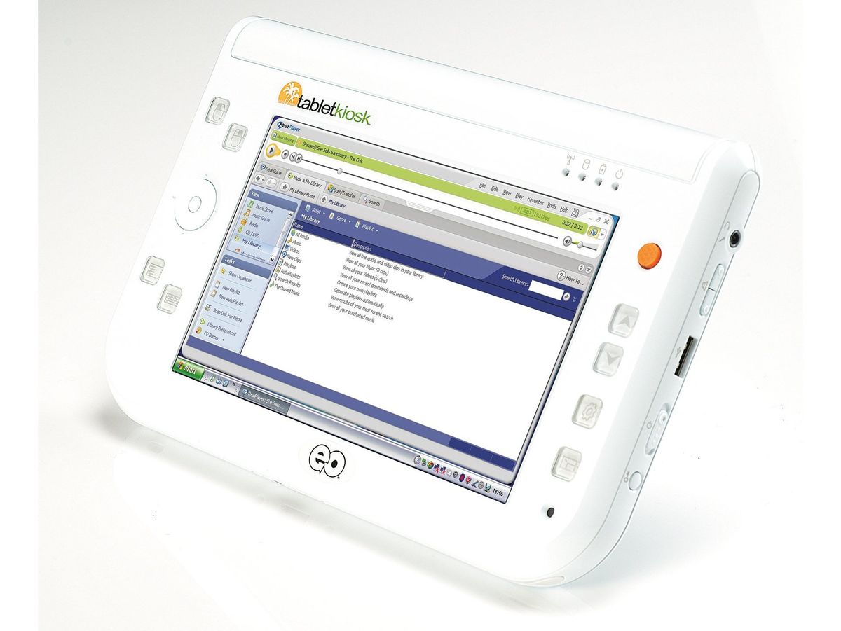 TabletKiosk eo v7110 UMPC review | TechRadar