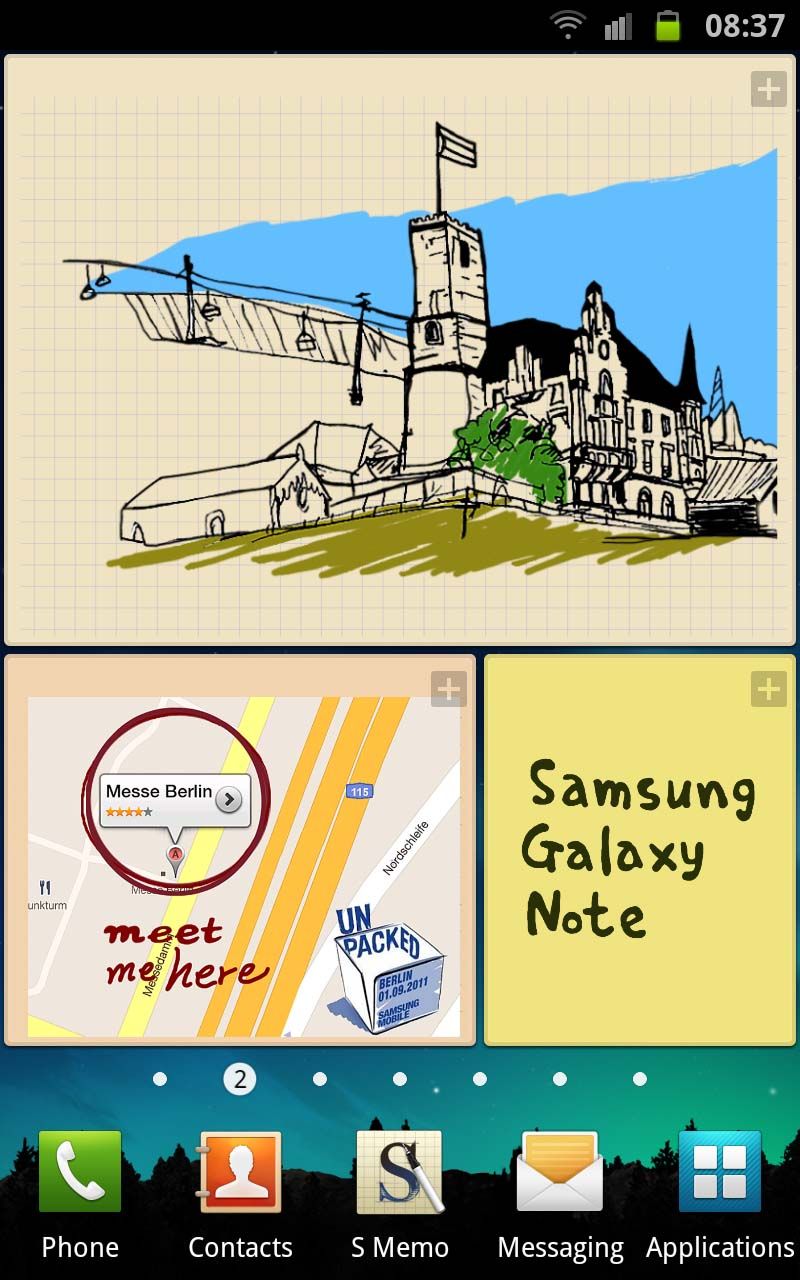 Interface - Samsung Galaxy Note review - Page 2 | TechRadar