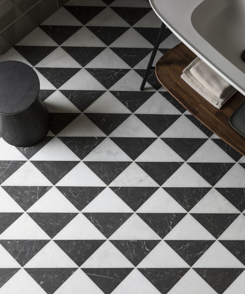 Triangular tile micro trend – everything you need to know | Homes and ...