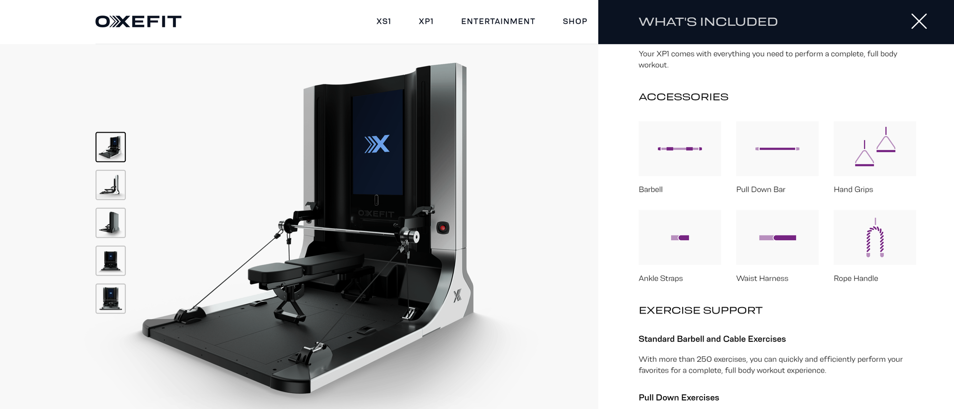 OxeFit XP1 smart gym review | T3