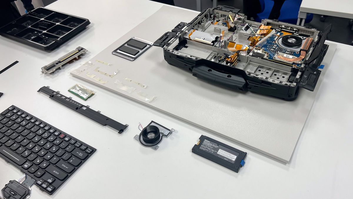 We 'broke' one of the world's toughest laptops | Tom's Guide