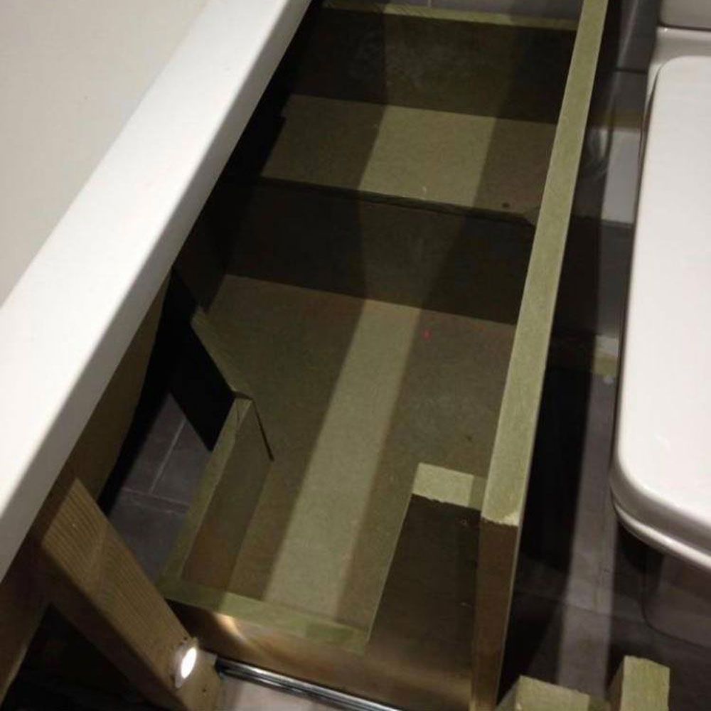 DIY pro installs ingenious under bath storage – and Mrs Hinch is a fan ...