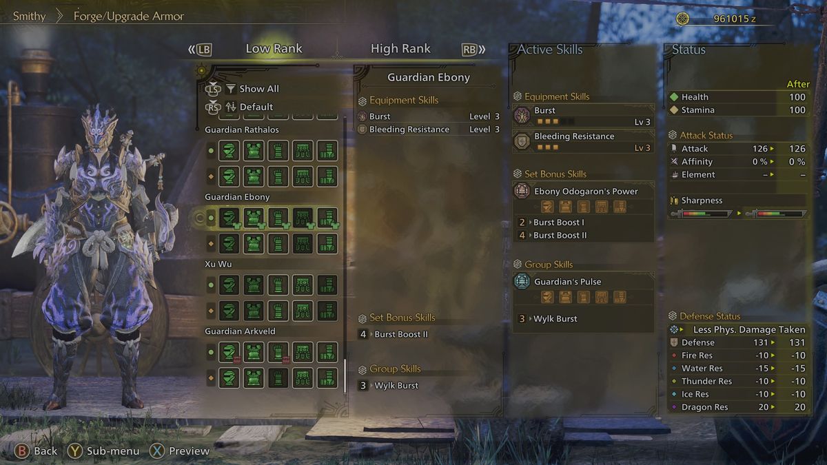 Monster Hunter Wilds best armor list: Starter, Low Rank, and endgame ...