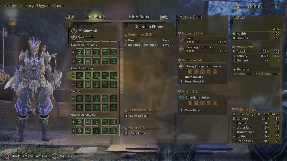 Monster Hunter Wilds best armor list: Starter, Low Rank, and endgame ...
