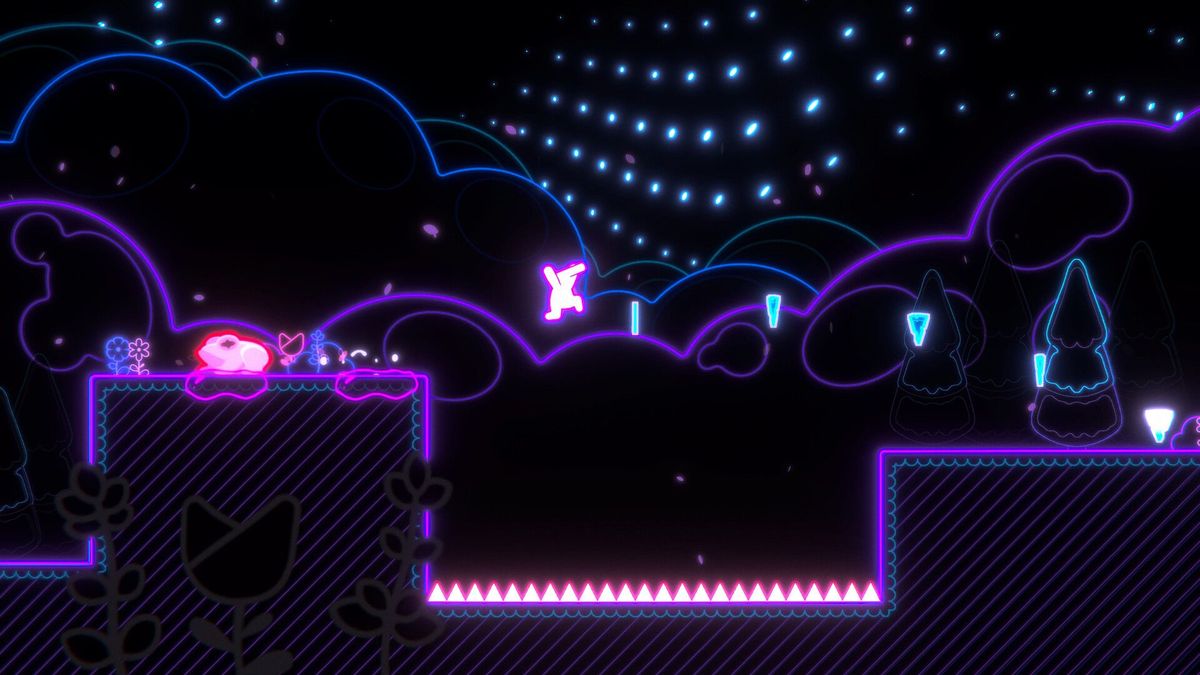This neon-drenched platformer made me absolutely miserable | TechRadar