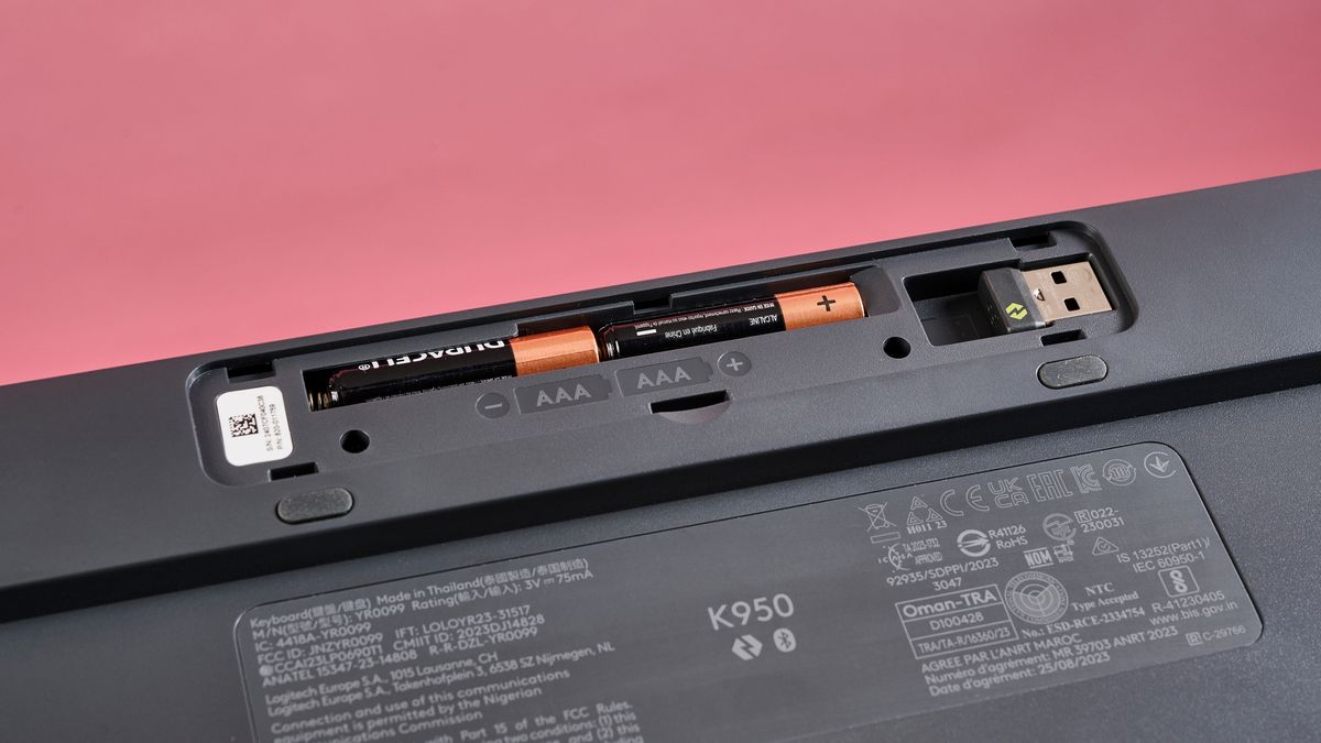 Logitech Signature Slim K950 review: a great keyboard that's ideal for ...