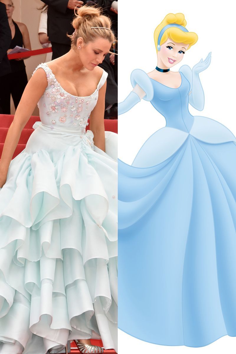 Celebrities Dressed Like Disney Princesses on the Red Carpet | Marie Claire