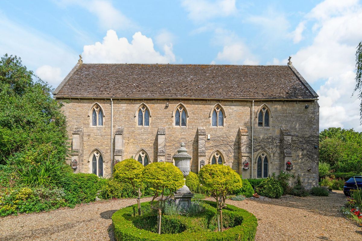 The interiors of this converted church in Oundle might be all the proof ...