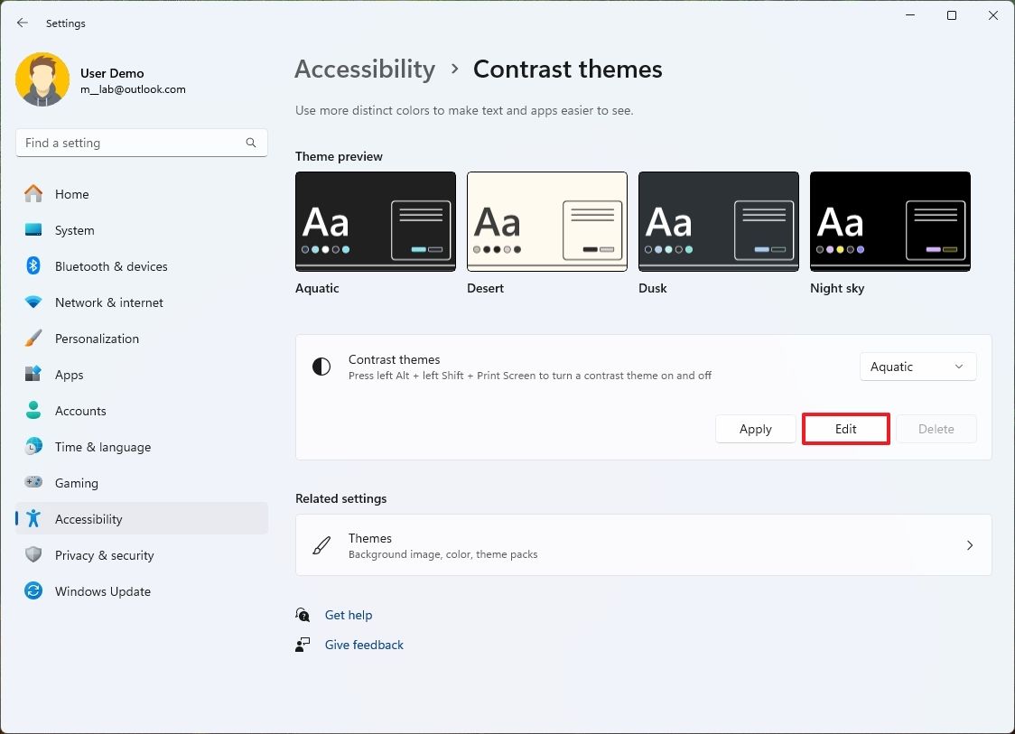 How to use themes to personalize the desktop on Windows 11 | Windows ...