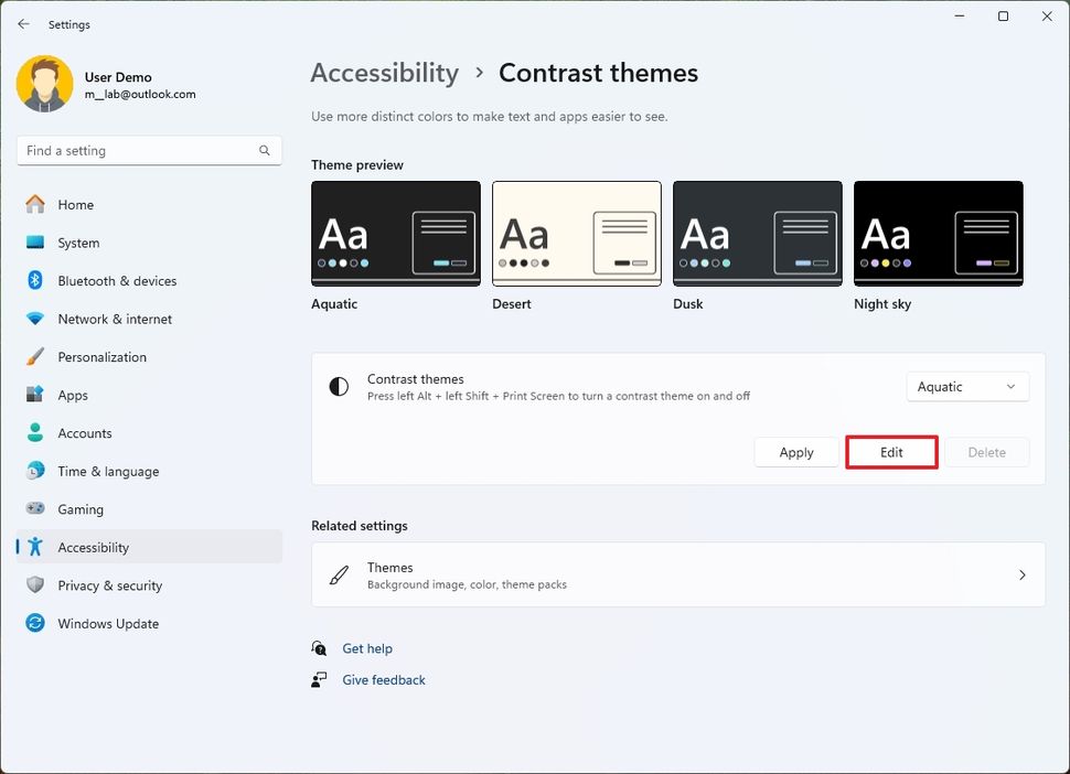 How to use themes to personalize the desktop on Windows 11 | Windows ...