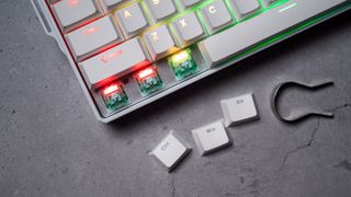 This fun-sized Bluetooth mechanical keyboard lives up to its name ...