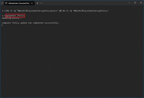 Windows 10 reset all Local Group Policy settings process | Windows Central