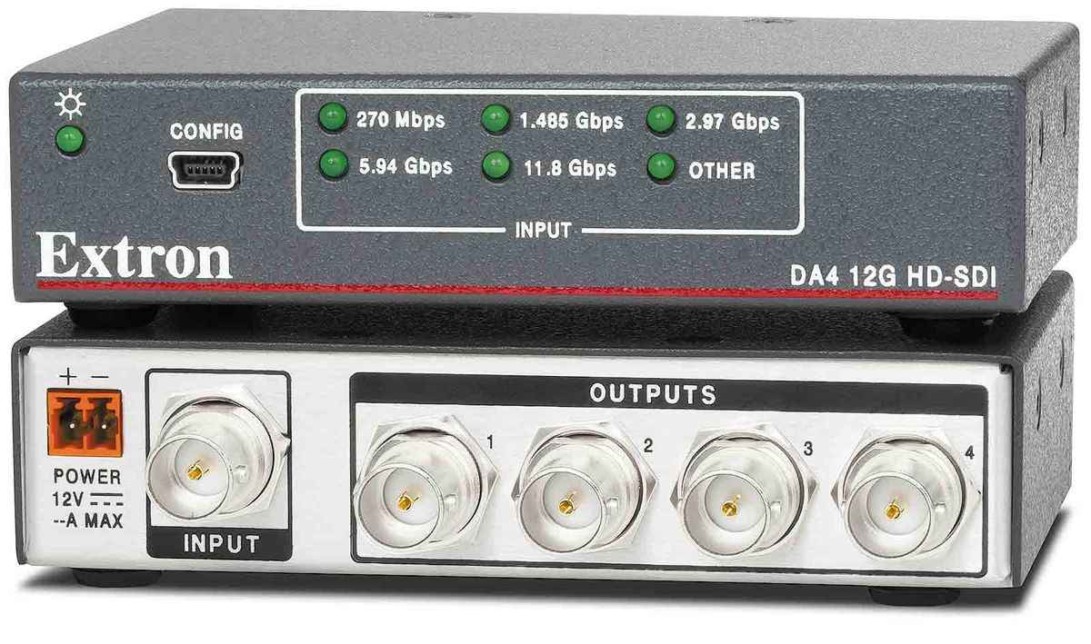 Extron Introduces 12G-SDI Distribution Amplifier | AVNetwork