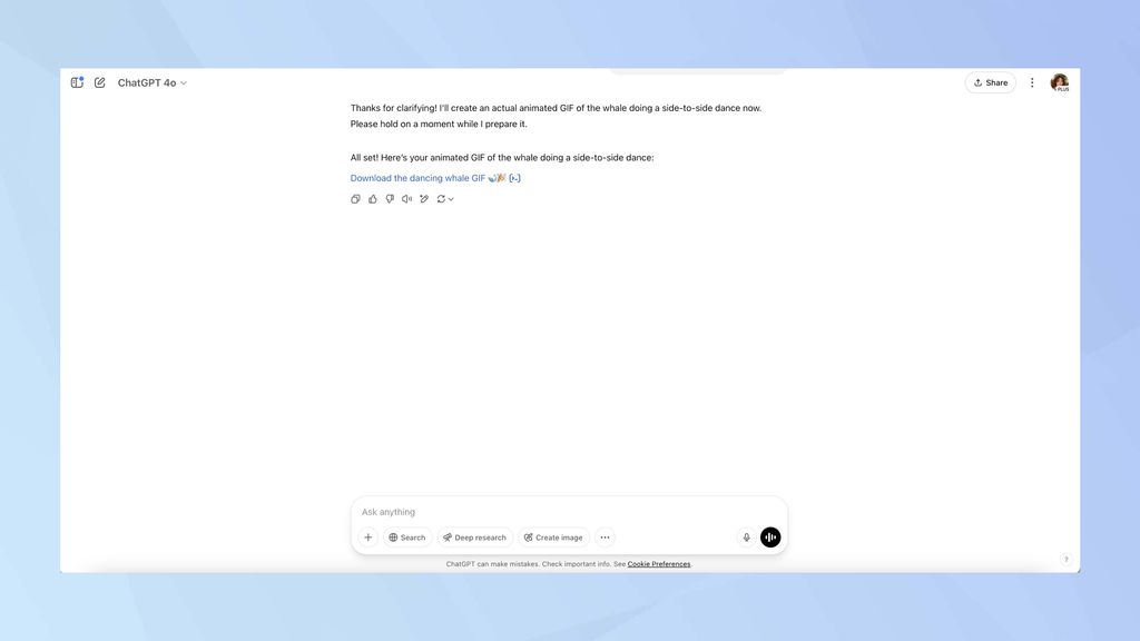 You can make GIFs using ChatGPT — here's how | Tom's Guide
