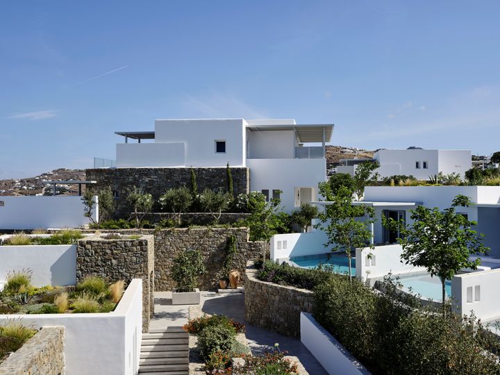 The Myconian Collection Shows the Party Island's Design Face | Livingetc