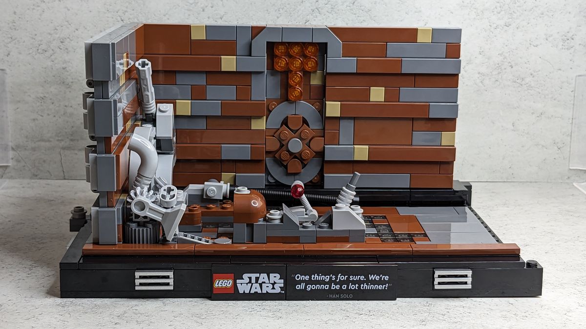 Lego Star Wars Death Star Trash Compactor Diorama review | Space
