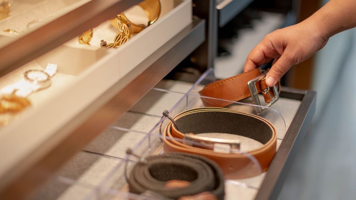 How to organize belts: professional organizers explain | Homes and Gardens