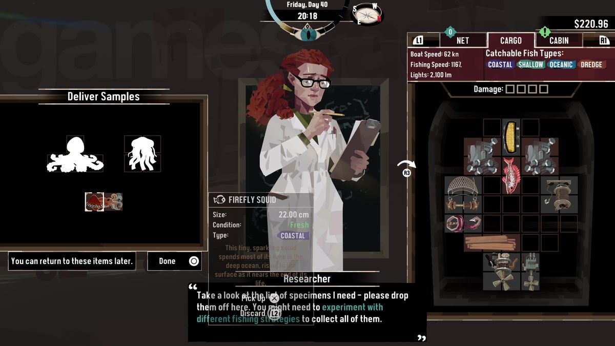 How to unlock Abyssal and Hadal fishing in Dredge | GamesRadar+