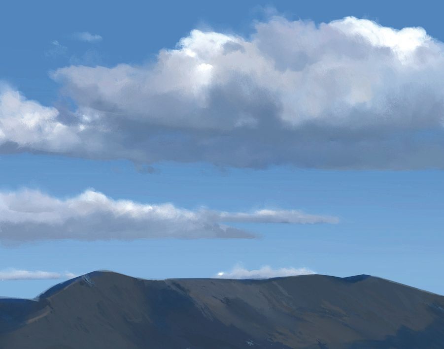 How to paint clouds to create dramatic and atmospheric digital art ...