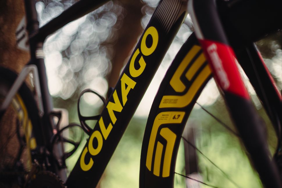 From pink to yellow: Tadej Pogačar's Colnago V4Rs gets the Tour de ...