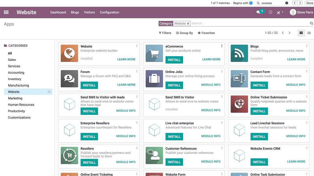 Odoo website builder review | TechRadar