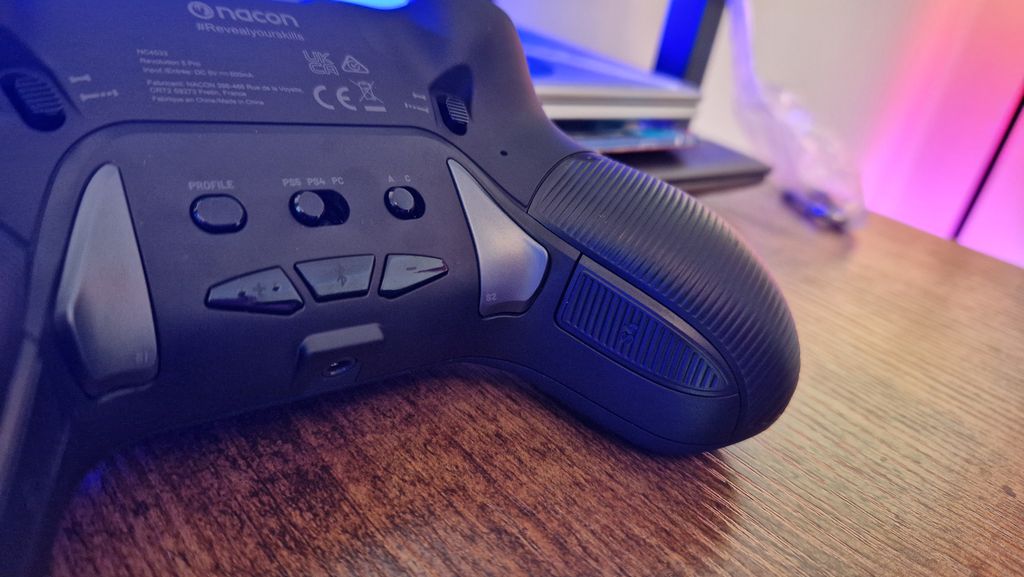 How to assign back buttons on a new pro controller, and the settings I ...