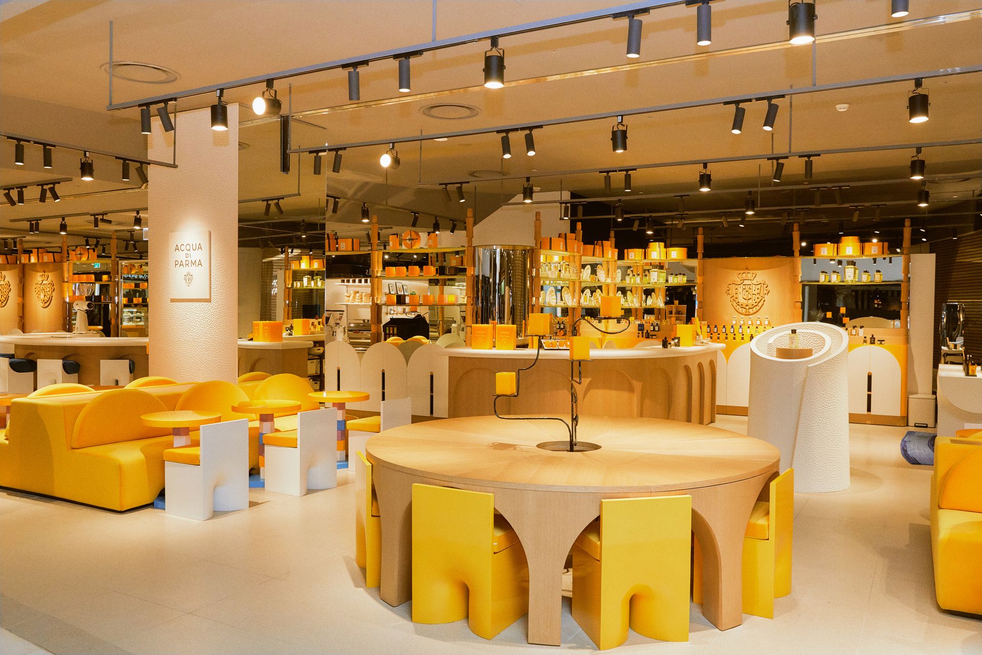 Step inside Acqua di Parma’s vibrant Korean café | Wallpaper*