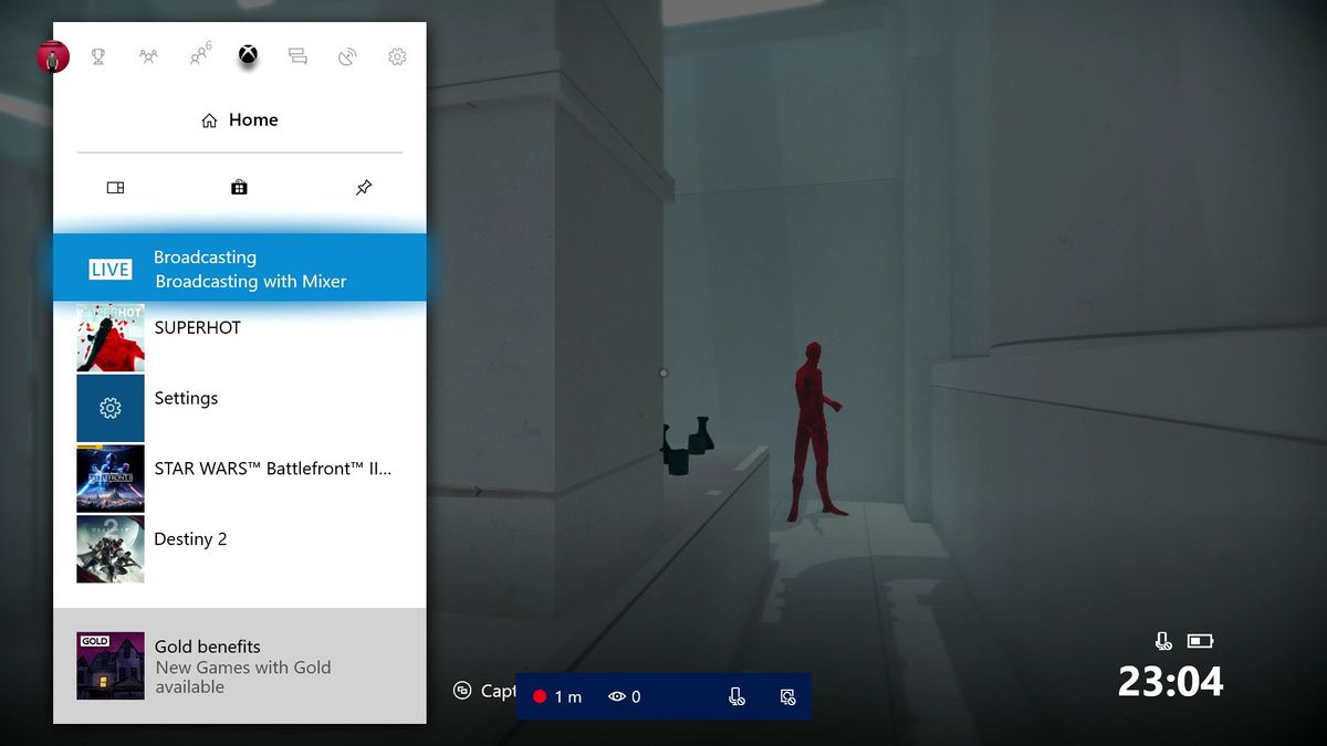 How the Xbox One Guide menu has changed in the Xbox fall update ...