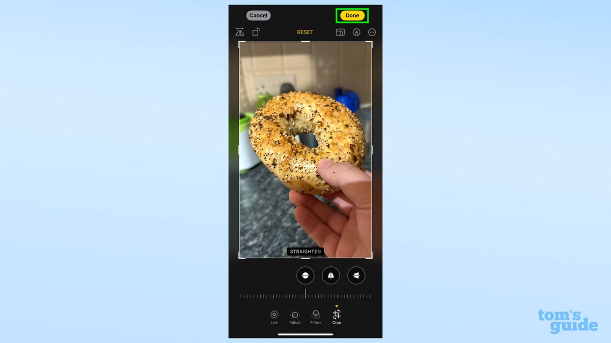 iOS 17 lets you crop photos with just a pinch — here's how to use it on ...