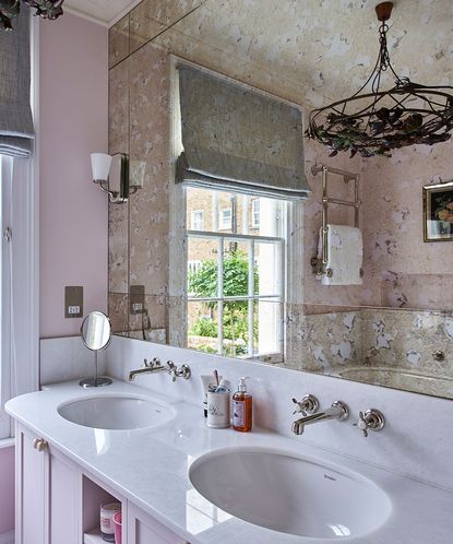An exquisite Georgian property, lovingly painted in shades of blue ...