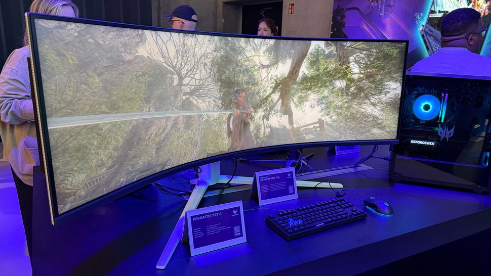 Acer's new Predator gaming monitor boasts a 720 Hz OLED panel, if you ...
