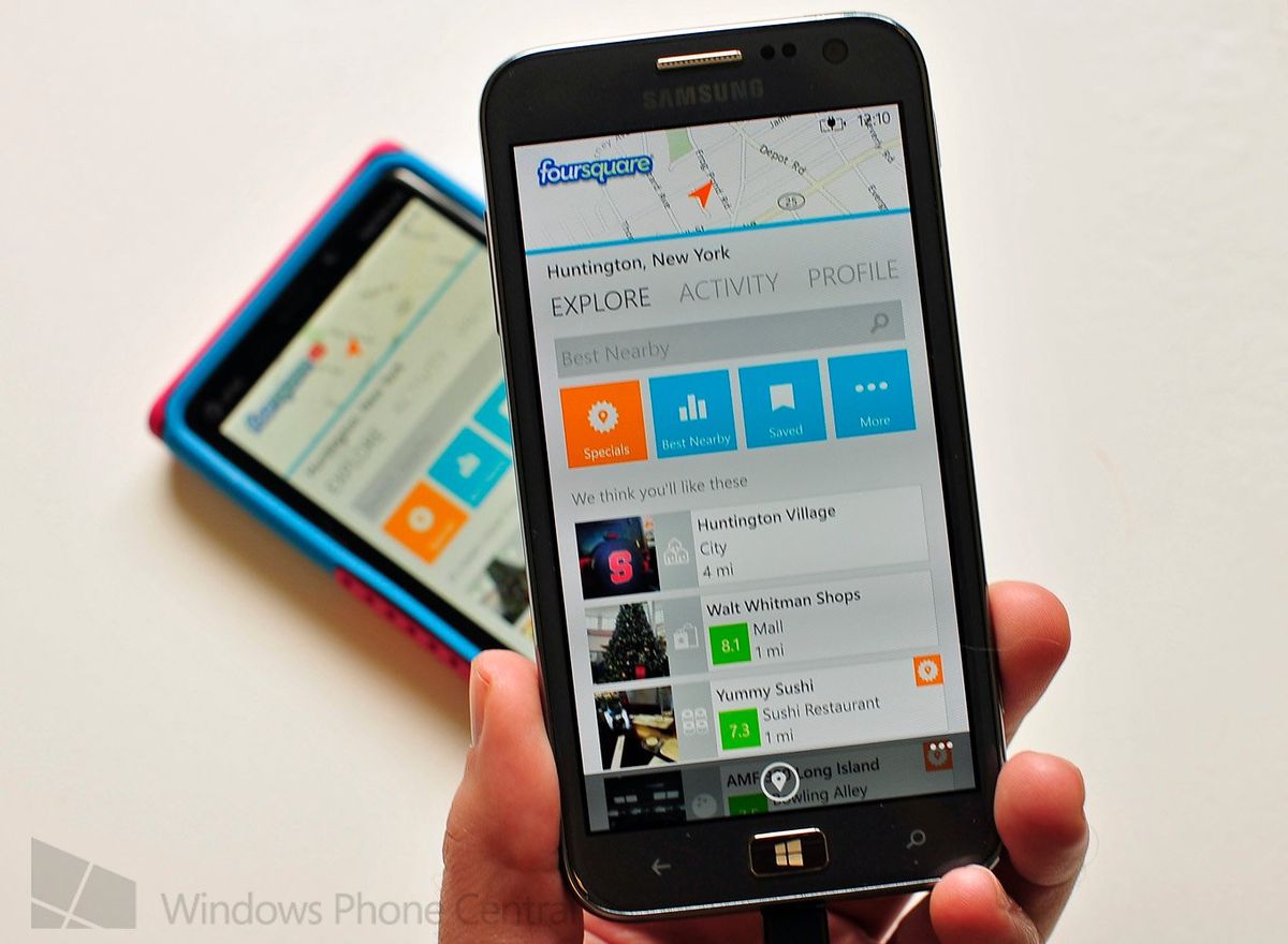 New Foursquare app for Windows Phone 8 announced, now live in the Store ...